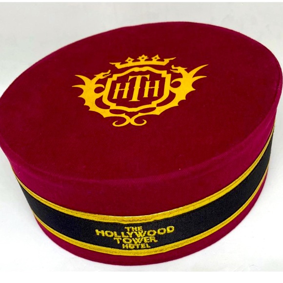 Disney | Accessories | Nwt Disney Parks Hollywood Tower Hotel Bellhop ...